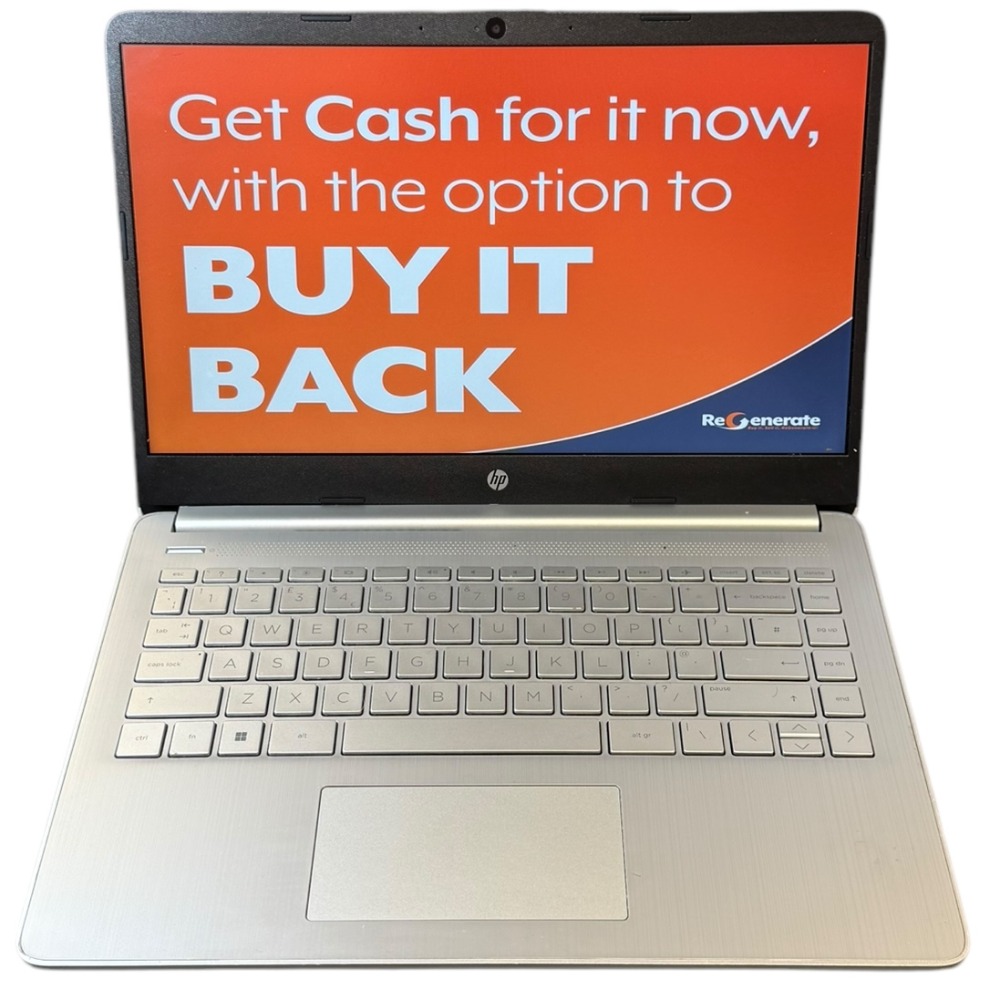 Pre-owned HP 14s-DQ2512SA Laptop (i5-1135G7, 8GB, 256GB) - Own4Less